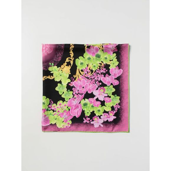 Versace | Accessories | Versace Neck Scarf Woman Black | Poshmark